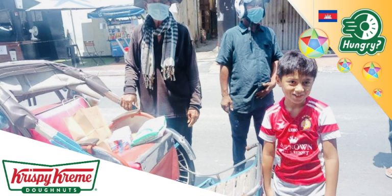 HungryApp & Krispy Kreme Cambodia Donation Drive - EFG
