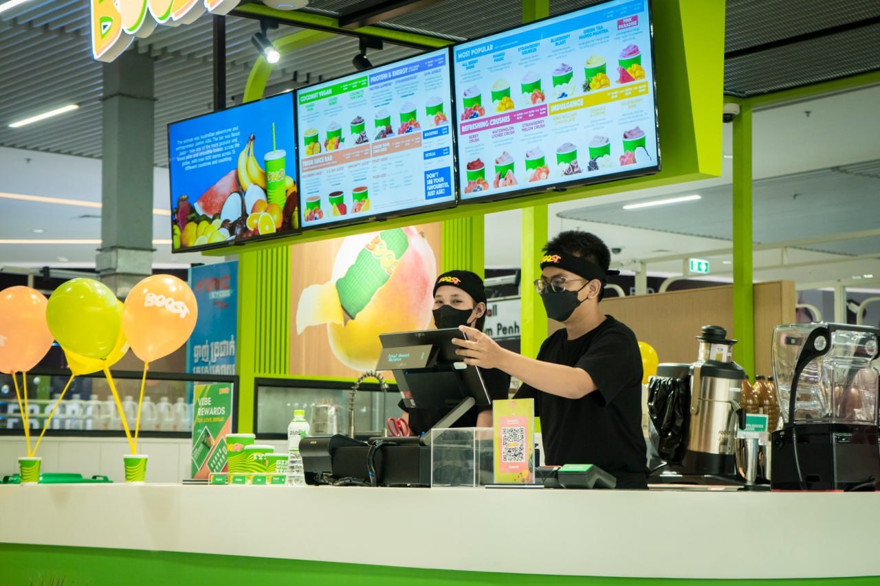 Boost Juice Opens Five New Stores in Cambodia - EFG