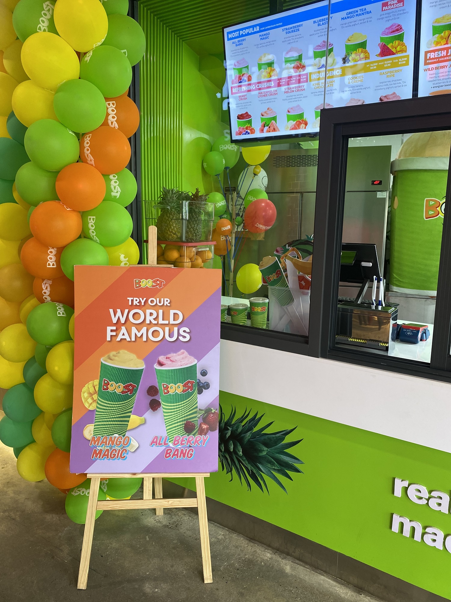 Boost Juice Opens at Midtown Community Mall - EFG