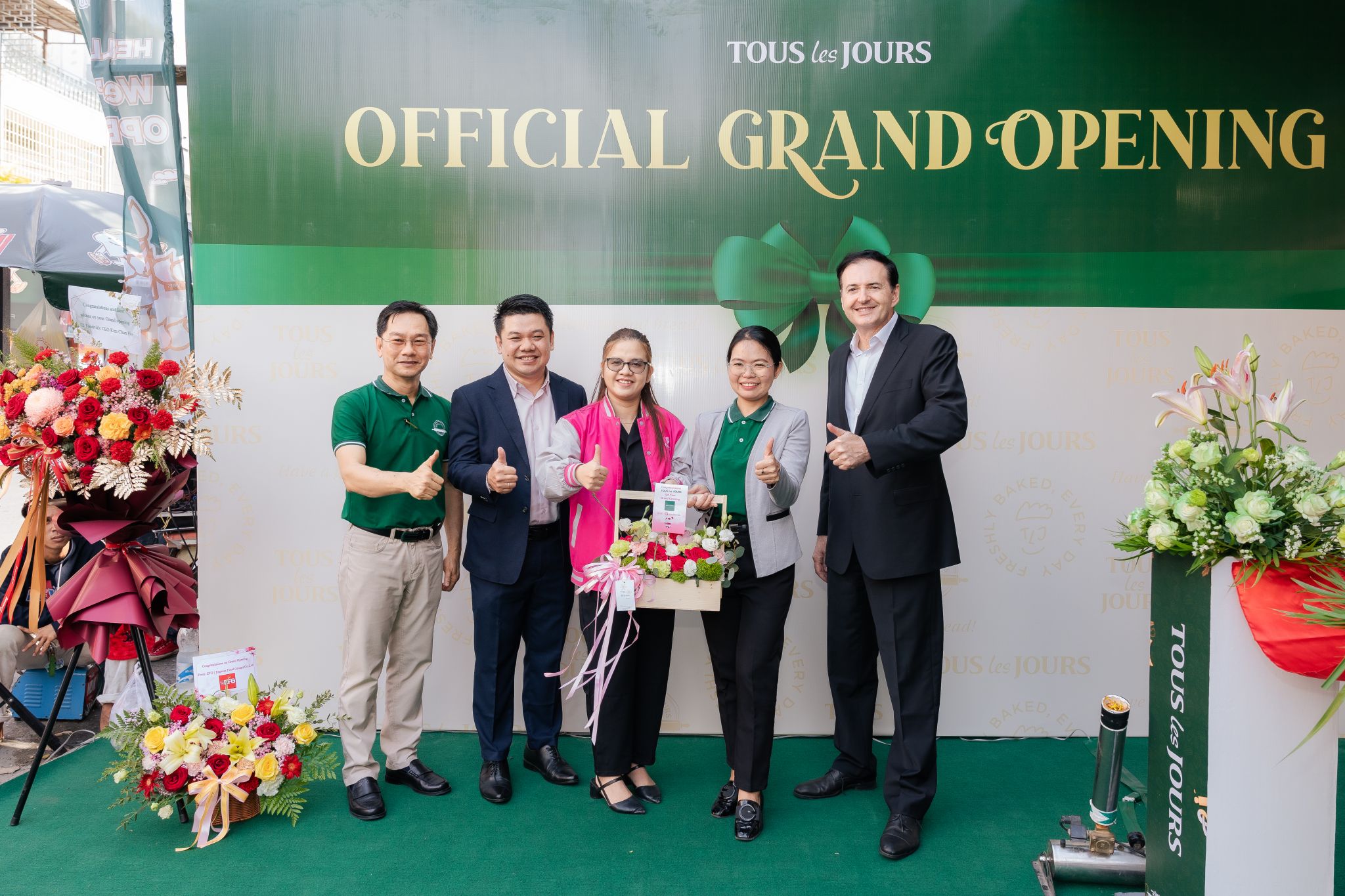 EFG Celebrates Grand Opening of TOUS les JOURS in Phnom Penh